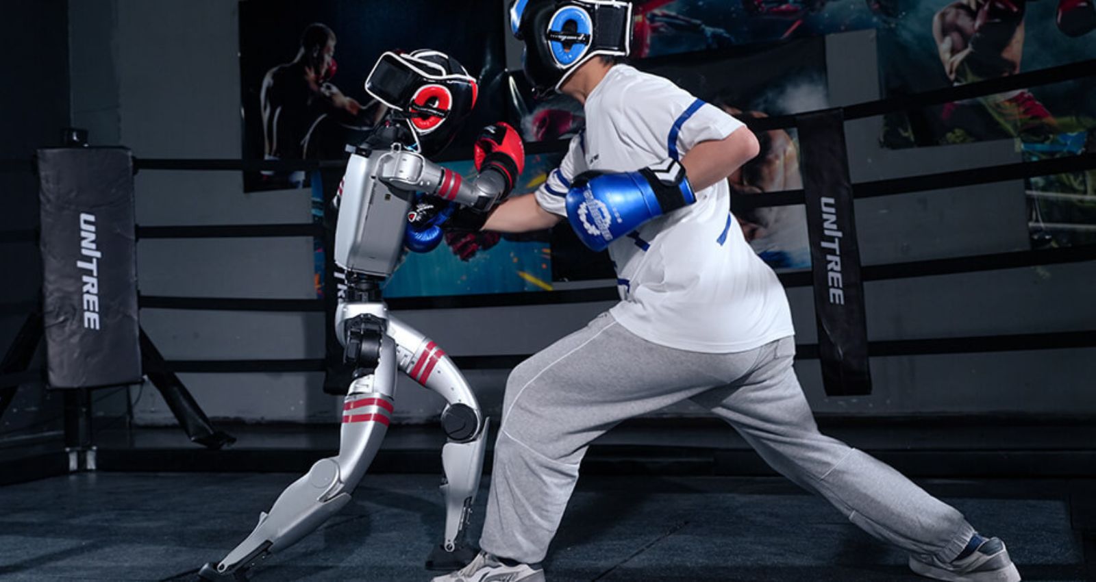 ¡Knockout del futuro! China anuncia la primera pelea de boxeo con ...