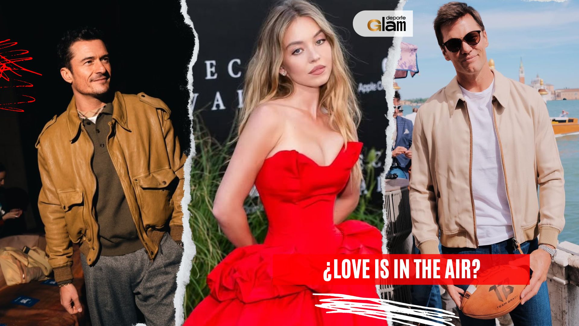 ¡Bomba! Tom Brady, Sydney Sweeney y Orlando Bloom: solteros y revueltos ...